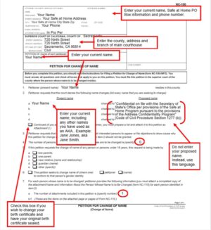 Understanding the Confidential Name Change Process in Sacramento ...