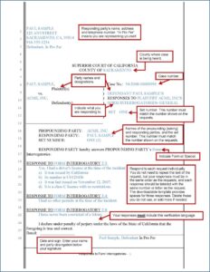 Discovery: Responding to Interrogatories - Sacramento County Public Law ...