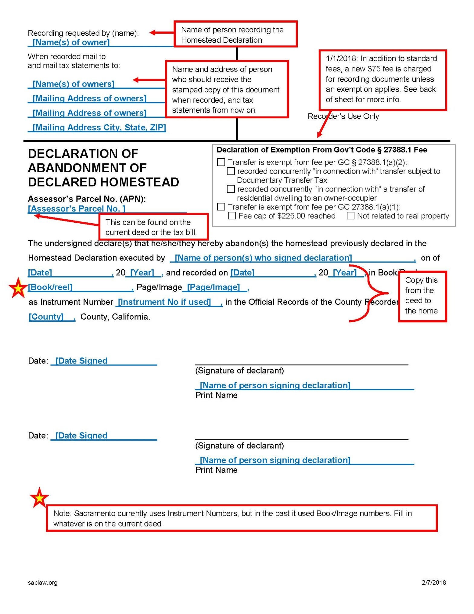 Homestead Declaration: Protecting the Equity in Your Home - Step by ...