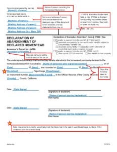 Homestead Declaration: Protecting the Equity in Your Home - Step by ...