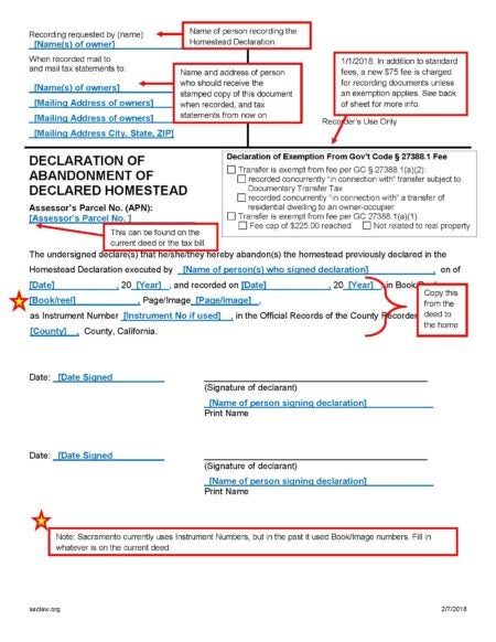 Homestead Declaration: Protecting the Equity in Your Home - Step by ...