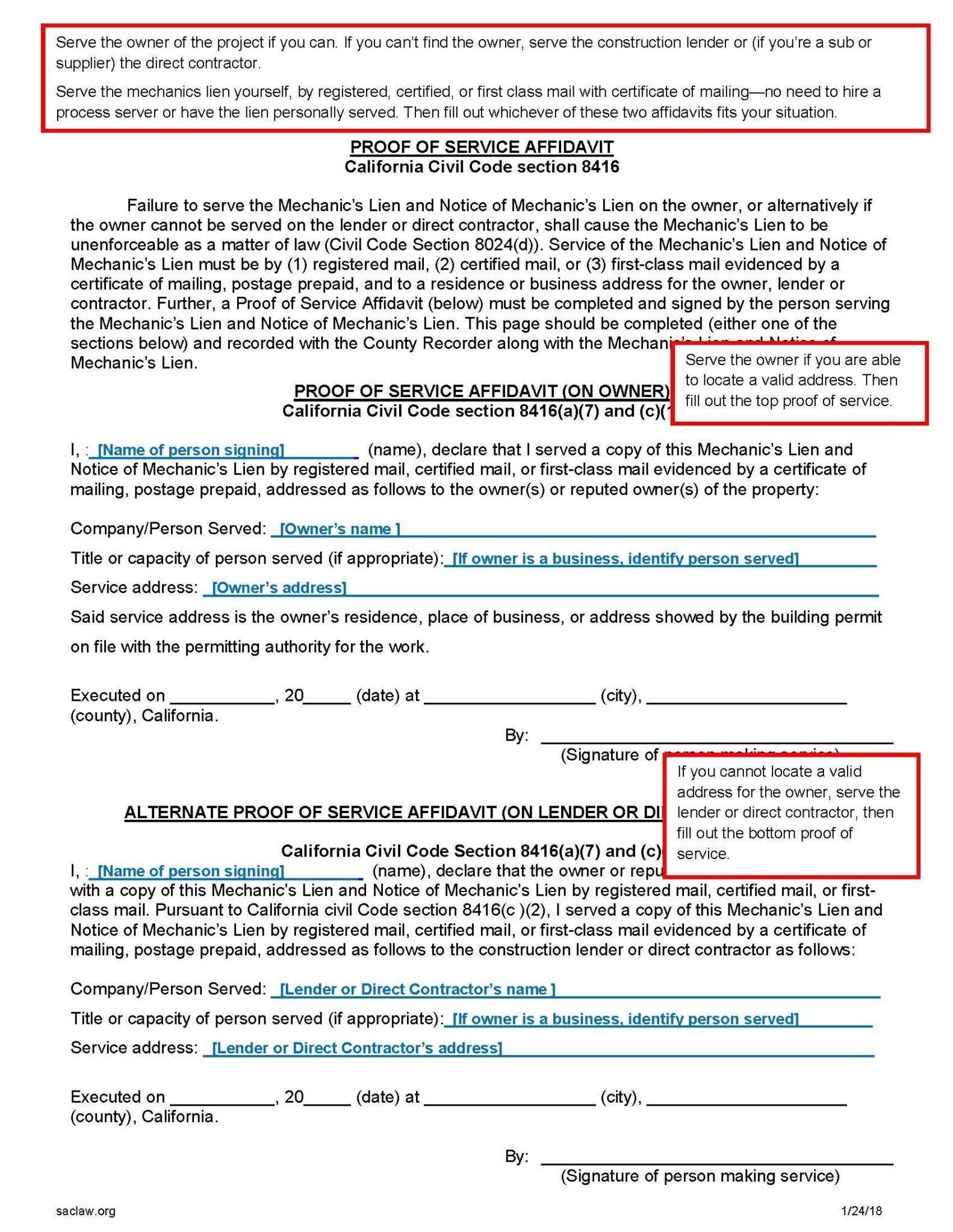 Mechanics Liens: Placing and Releasing Contractors Claims - Step by ...