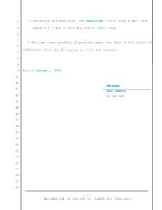 Peremptory Challenge of a Judge - Sacramento County Public Law Library