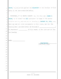 Peremptory Challenge of a Judge - Sacramento County Public Law Library