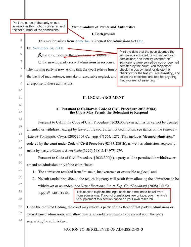 Relief from Admissions - Sacramento County Public Law Library