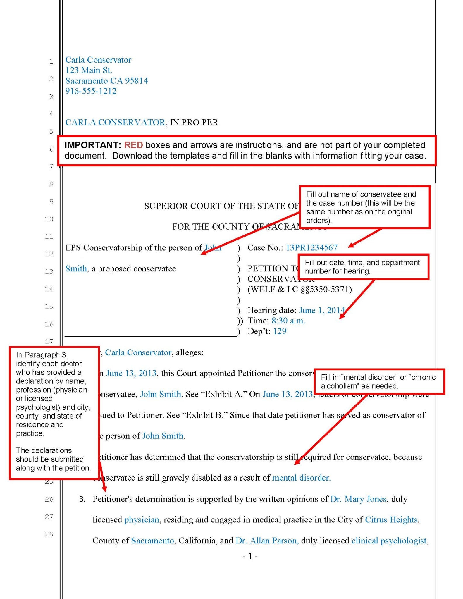 Renewing an LPS Conservatorship - Sacramento County Public Law Library