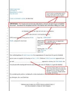 Renewing an LPS Conservatorship - Sacramento County Public Law Library