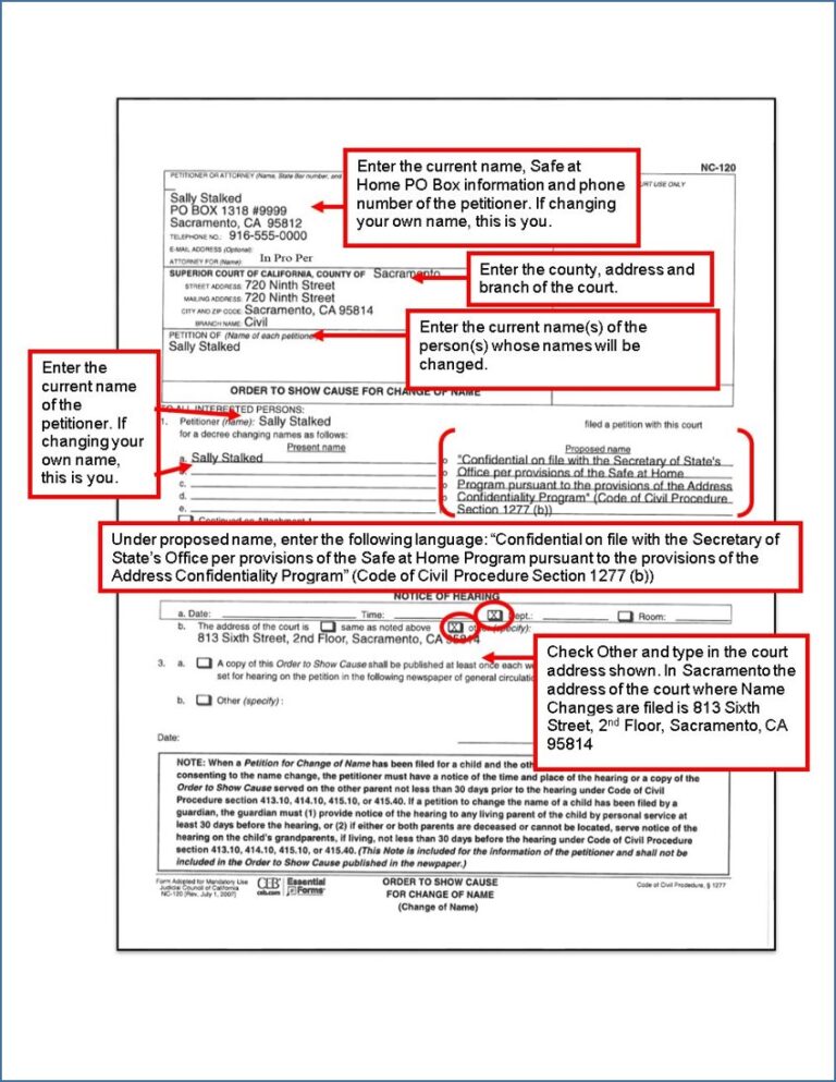 Understanding the Confidential Name Change Process in Sacramento ...