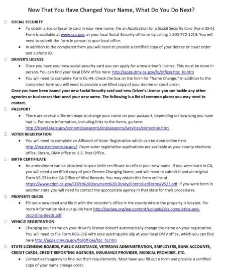 Understanding the Name Change Process in Sacramento - Sacramento County ...