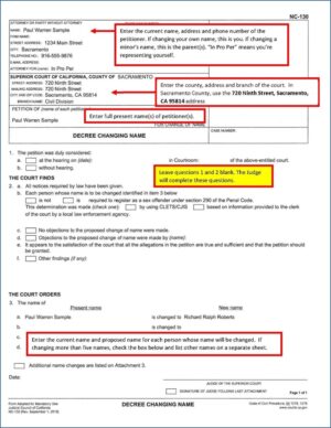 Understanding the Name Change Process in Sacramento - Sacramento County ...
