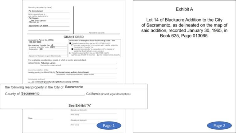 Adding or Changing Names on Property (Completing and Recording Deeds ...