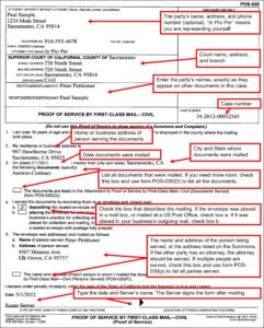 Serving Documents by Mail - Sacramento County Public Law Library