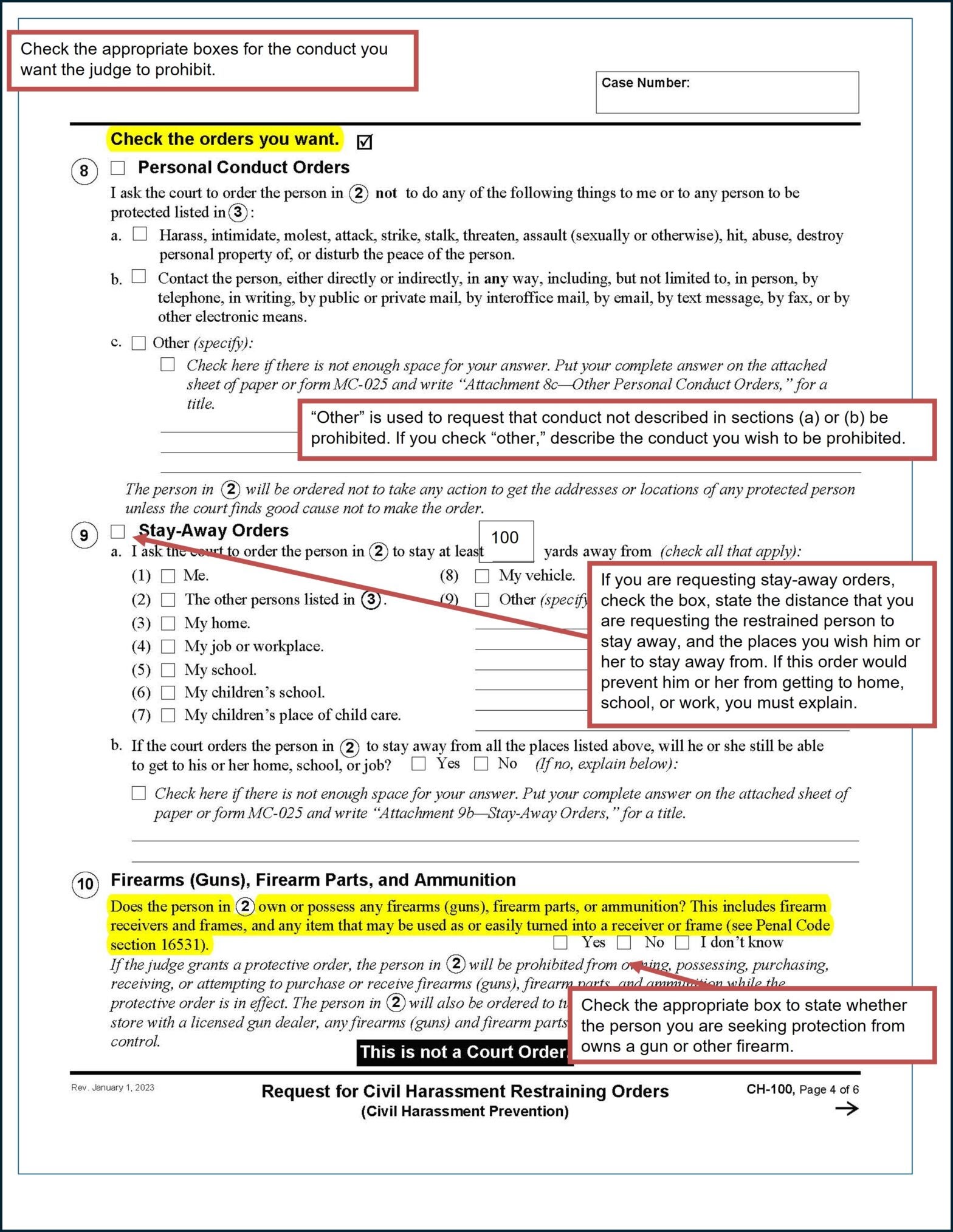 Civil Harassment Restraining Order - Sacramento County Public Law Library