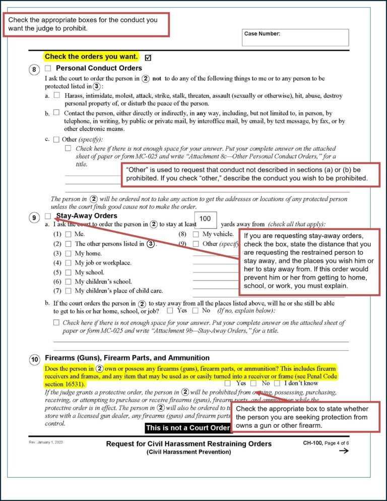 Civil Harassment Restraining Order - Sacramento County Public Law Library