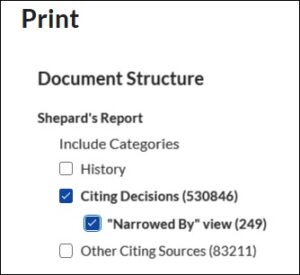 Using Shepard’s® Citation Service on Lexis - Sacramento County Public ...