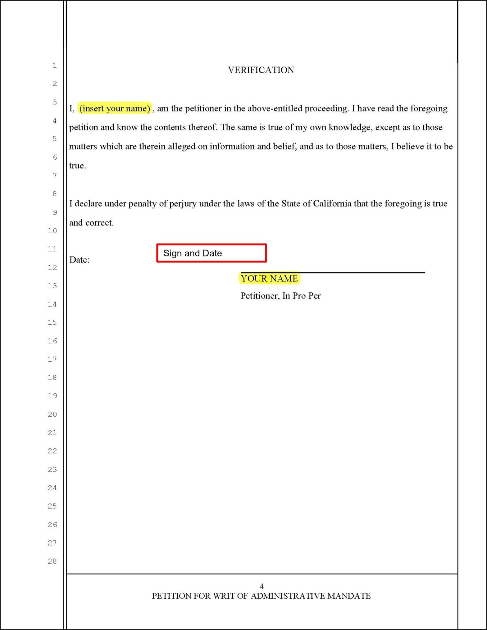 Writ of Mandate for Unemployment Benefits - Sacramento County Public ...