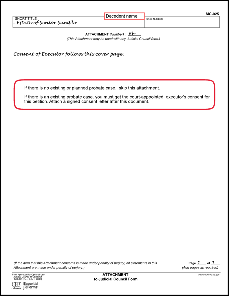 Petition to Determine Succession to Primary Residence (Under $750,000 ...